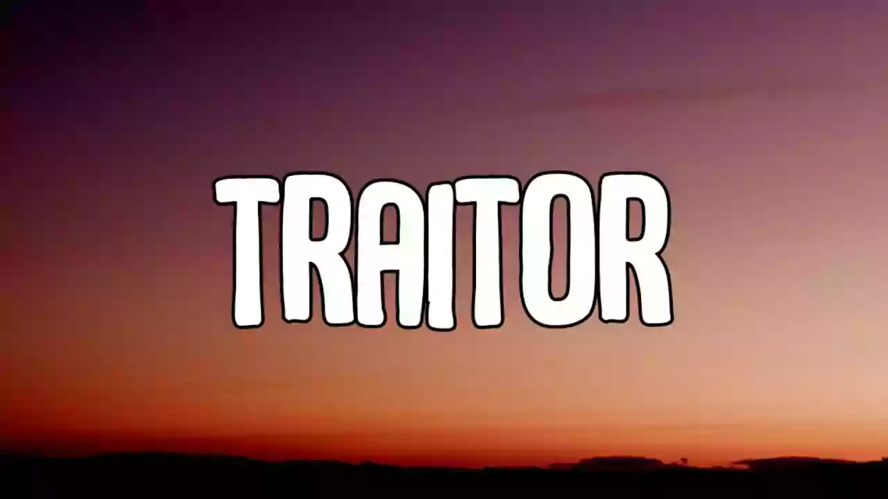 Traitor Lyrics Olivia Rodrigo - Lyric Bell Store