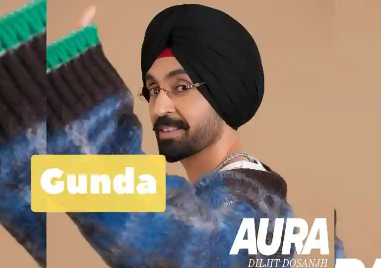 Gunda Lyrics By Diljit Dosanjh In Punjabi - Lyric Bell Store